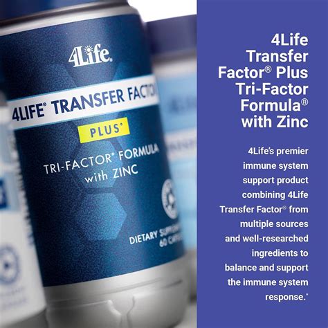 Factor De Transferencia Plus 4life Transfer Factor Products