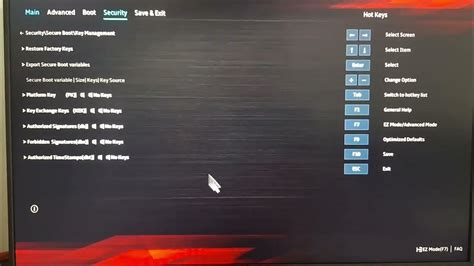 How To Enable Secure Boot In Asus Rog Strix Laptops Youtube