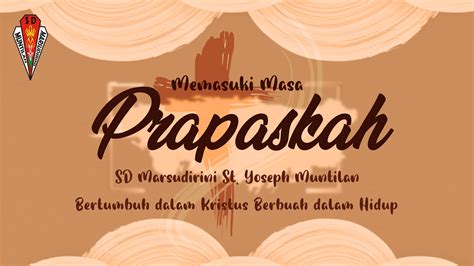Sd Marsudirini St Yoseph Memasuki Masa Prapaskah Sd Marsudirini St