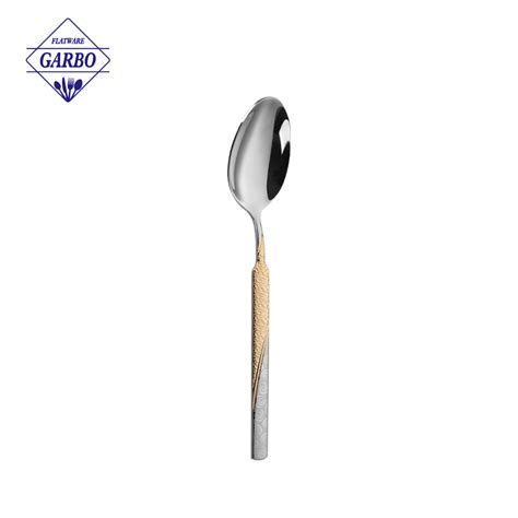 Elegance Gold Plated Stainless Steel Spoon Luxury Dining Essential Wholesale Online