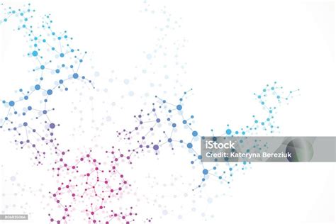 結構分子和通信dna原子 神經元您設計的的科學概念帶點相互連接的直線醫療 技術 化學 科學背景向量圖向量圖形及更多neuron Schema