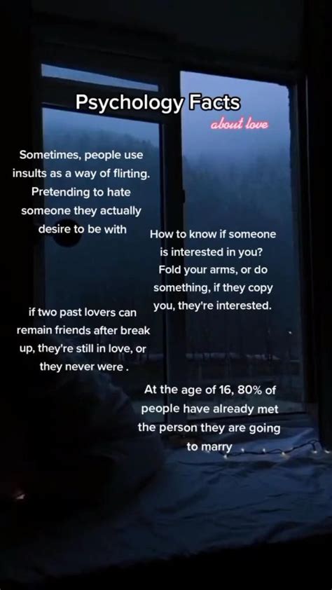 Interesting Psychology Facts About Love