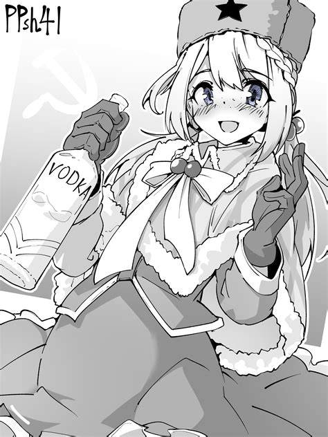 Ppsh 41 Girls Frontline Drawn By Minamishinzenshuubougyo Danbooru