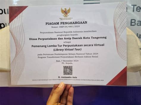 DPAD DPAD Kota Tangerang Raih Enam Penghargaan Dan Dinobatkan Sebagai