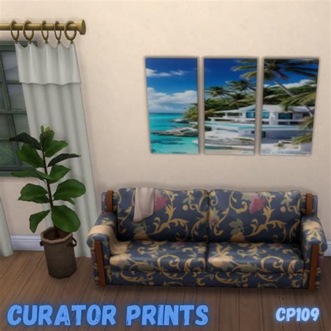 Curator Prints CP 109 The Sims 4 Build Buy CurseForge