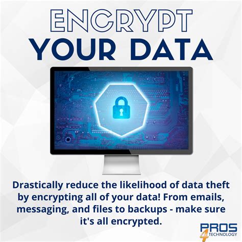 Todays Tip Encrypt Everything Pros 4 Technology Inc