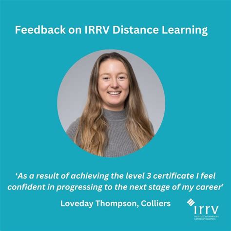 Irrv On Linkedin Irrv Testimonialtuesday Distancelearning