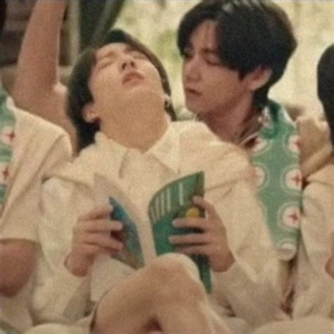 Taekook Фан арт Милый рисунок Милые пары