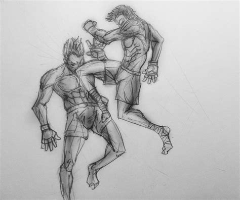 Flying Knee By Misteryellow On Deviantart