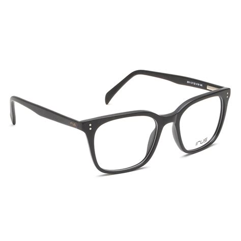 Irus Full Rim Matt Black Matt Gun Part Ir2011 C7 Unisex Eyeglasses