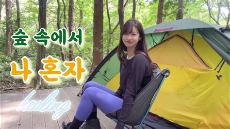 예고편숲 속에서 나 혼자힐링캠솔캠서귀포자연휴양림 Youtube