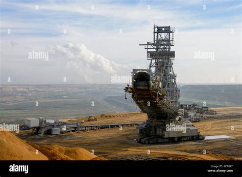 Germany North Rhine Westphalia Grevenbroich Garzweiler Surface Mine