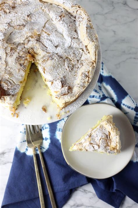 Almond Meringue Cake Dough Eyed
