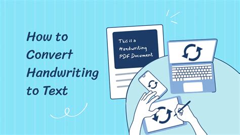 How To Convert Handwriting To Text Top 5 Methods Updf
