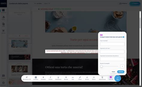 Ionos Integra La Versione Beta Del Generatore Di Testo Ia In Mywebsite Now Plus E Pro Ionos