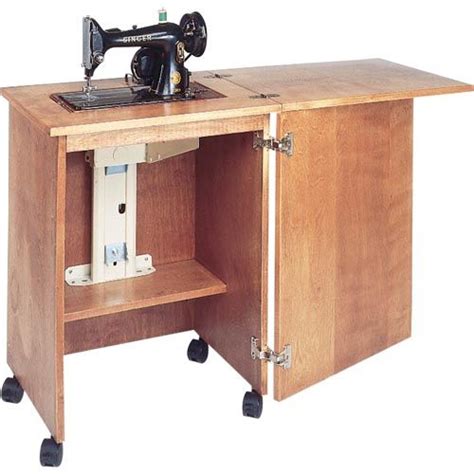 Sewing Machine Cabinet With Table