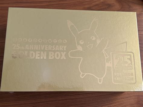 Yahooオークション 未開封 ポケモンカード 25th Anniversary Golden