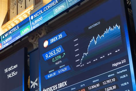 El Ibex Se Acerca A Los 9500 Puntos Tras Una Nueva Apertura Al Alza