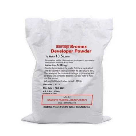 1202kg Bromex X Ray Film Developer Powder At Best Price In Jabalpur