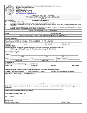 Fillable Online Sos Georgia Georgia Composite Board Of Professional