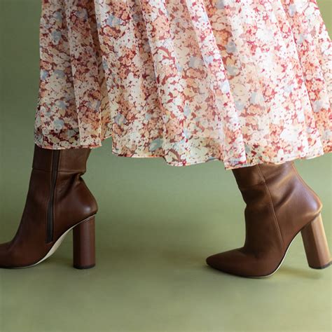 Celina Tall Boot Espresso Alma Caso