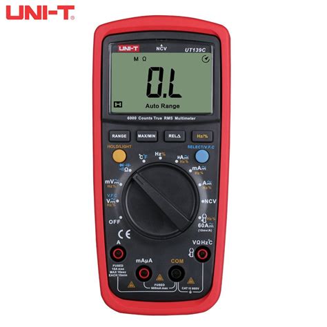 Цифровой мультиметр Uni T Ut139c купить по выгодной цене с доставкой по Москве и всей России