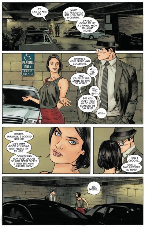 Catwoman Knows Superman Is Clark Kent Rebirth Comicnewbies