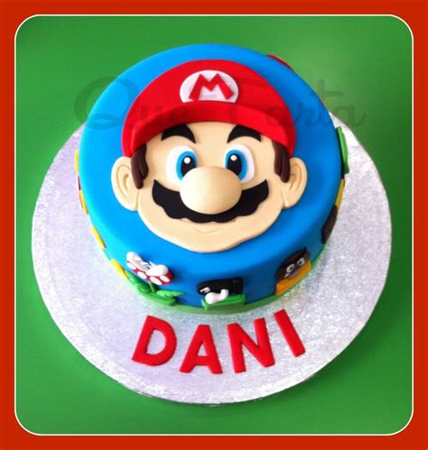 Tarta Fondant Mario Bros Fondant Cakes Cake Cake Decorating