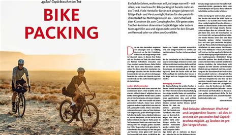 Radfahren 6 2023 Gravelbikes Im Test Bikepacking Neuheiten