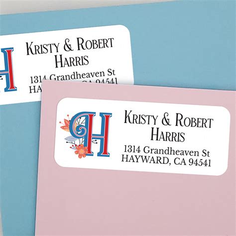 Birthday Return Address Label Templates