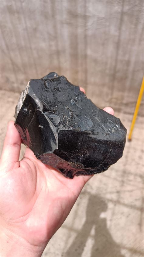 chunk of obsidian r geology