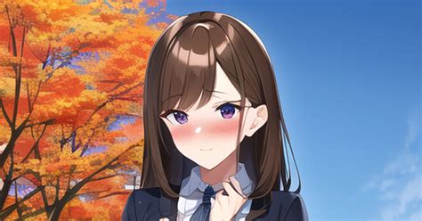 女の子 もう秋だね たべごろのイラスト Pixiv