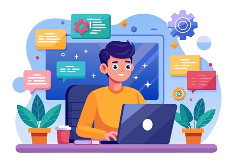 Web Developer Vector Design Premium Ai Generated Vector