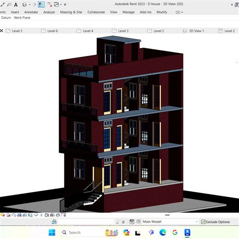 Revitarchitecture Modeling Autocad Anil Singh Bist
