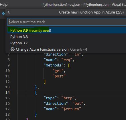 Azure Functions Python Developing And Deploying Azure Function
