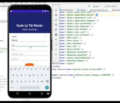 Free Code Android Studio N Ng D Ng Qu N L Qu N Cofee