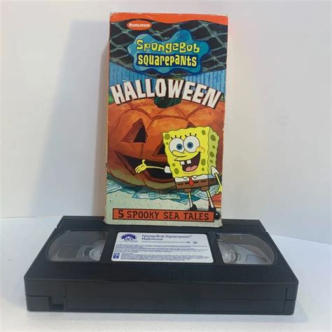 Nickelodeon Spongebob Squarepants Halloween Vhs Tape £175 Picclick Uk