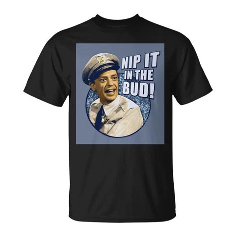 Barney Fife Nip It In The Bud Coffee Mug Andy Griffith Show Mayberry Classic Tv Show Don Knotts