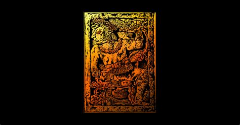 Mesoamerican Mayan Figure Mayan Sticker Teepublic