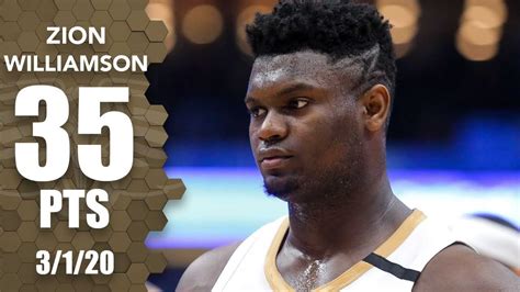 Zion Williamson Scores Career High 35 Points In Lakers Vs Pelicans