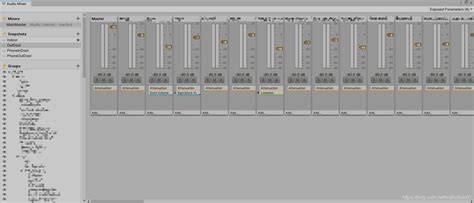 基于unity audio mixer的音效系统 audiomixer效果 挥挥手挣扎的博客 csdn博客