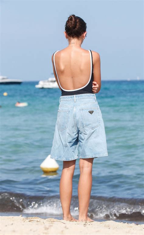 Thylane Blondeau At The Beach 08 22 2024 • Celebmafia