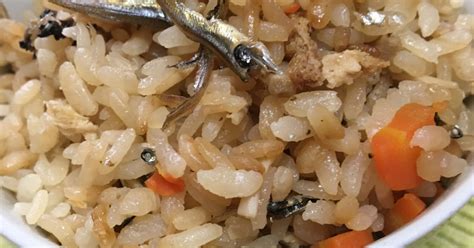 カルシウム強化！炊飯器で簡単♡いりこ飯 By まちゃみ♪ママ 【クックパッド】 簡単おいしいみんなのレシピが298万品