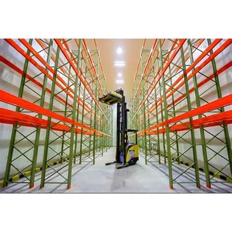 Mild Steel Storage Racks Double Deep Pallet Racking System At In Hyderabad