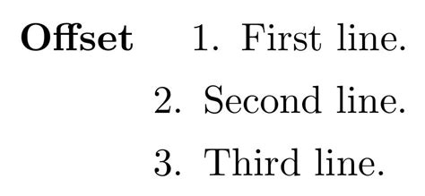 Spacing How Can I Force Description To Start On A New Line When