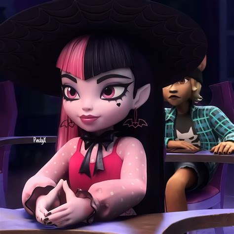 🌸 ‧ Monster High Draculaura G3 3d Cartoon Mh Pfp Icons Edit Reboot ៸ ៸ ੭ Moster High
