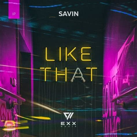 Savin Like That Original Mix [preview] Dj Savin