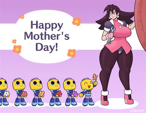 Happy Mothers Day Tron Bonne By Cobatsart On Newgrounds