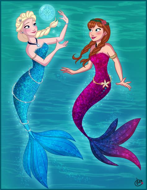 Elsa And Anna Elsa And Anna Fan Art 38868652 Fanpop