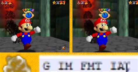 Super Mario 64 And The Smoke A Graphic Error From 25 Years Ago El Output